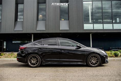 2019 Hyundai Elantra Sport With 18x8 Fast Wheels Fc08 And Nokian 225x40
