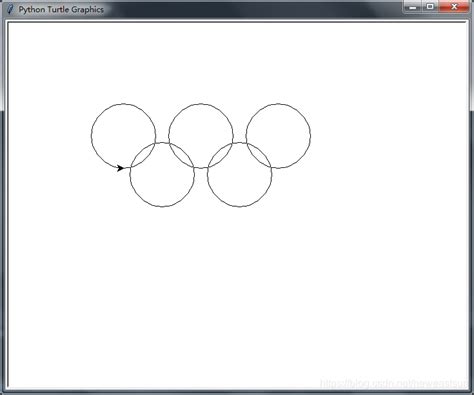 Python Turtle画奥运标志python绘制亚运会吉祥物 Csdn博客