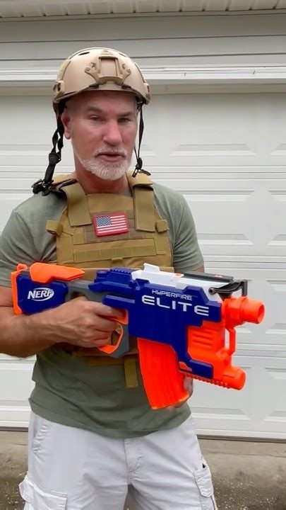 Hyperfire Elite Nerf Gun Review Review By Gaming With Grady Youtube