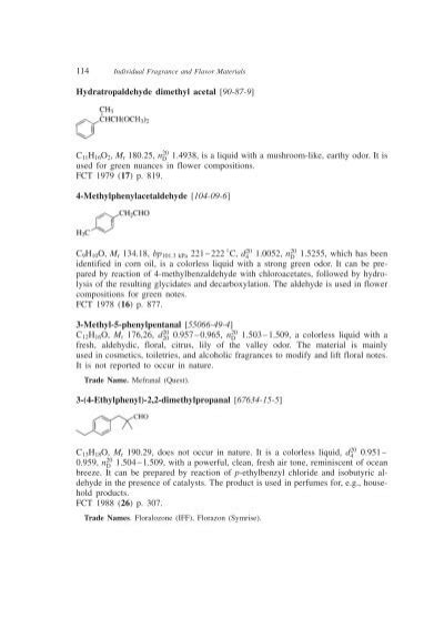 Phenylacetaldehyde Can Be