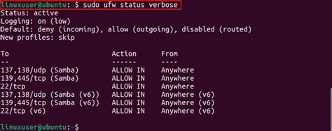 How To Configure Firewall Rules With Ufw On Ubuntu 2204 Linuxways