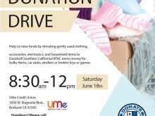 Format Donation Drive Flyer Template Download For Donation Drive Flyer Template Cards