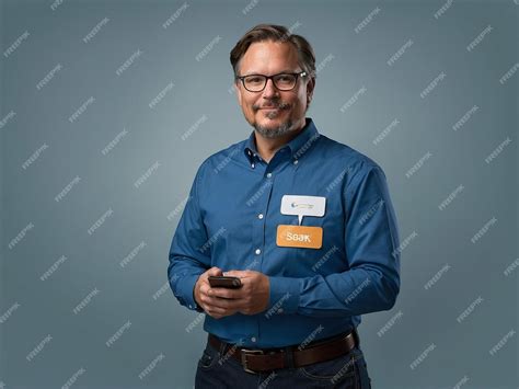 Salesforce Administrator Standing With One Hand Holdin 1 Premium Ai Generated Image