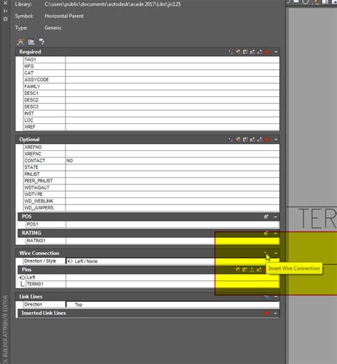 Solved Wire Connection Attributes No Longer Appear In Symbol Builder