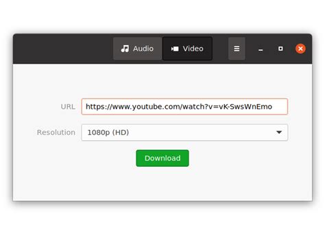 Install Video Downloader On Ubuntu Using The Snap Store Snapcraft