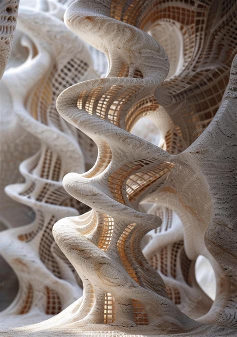 Parametric Architecture Design And Innovation Premium Ai Generated Image