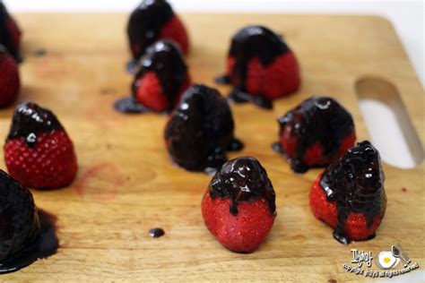 딸기퐁듀 만들기~ 딸기요리