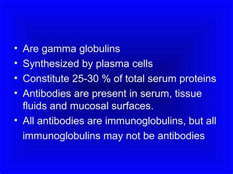Immunoglobulins Ppt
