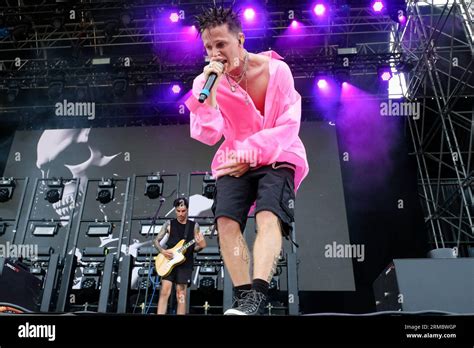 Call Me Karizma Stage Name Of Morgan Parriott During His Live Performs At Ama Music Festival On