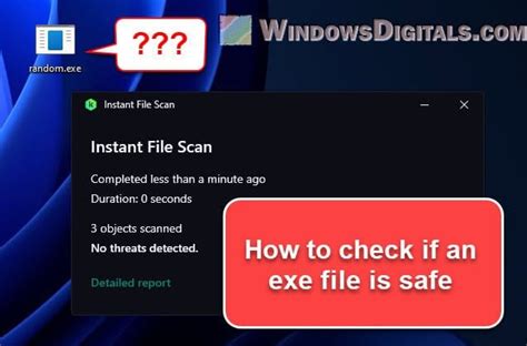 How To Check If An Exe File Is Safe And Virus Free Rwindows10howto