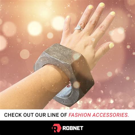 Robnethasitall Fashionforward Womanowned Industrialchic Nutbangle Robnetfasteners Robnet