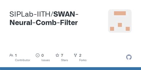 github siplab iith swan neural comb filter