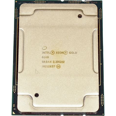 Intel Xeon Gold 6140 CPU Prozessor 2.30 GHz 18-Core 24,75 MB Cache ...