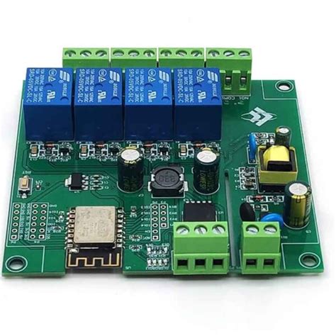 AC V ESP Wireless WIFI Relay Module Channel ESP F Wifi Development Board AC DC V