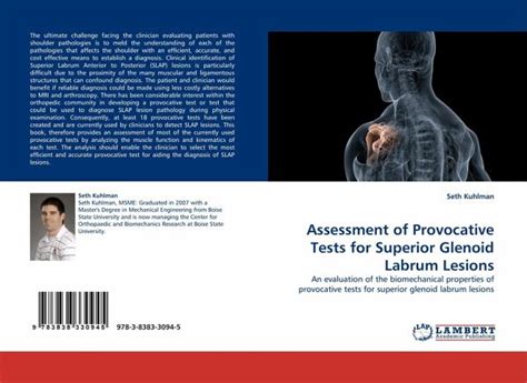 Assessment Of Provocative Tests For Superior Glenoid Labrum Lesions Von Seth Kuhlman