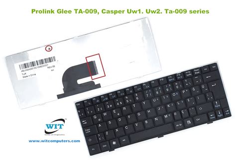 Laptop Keyboard Or Keypad For Prolink Glee Ta 009 Casper Uw1 Uw2 Ta 009 Series P N Mp