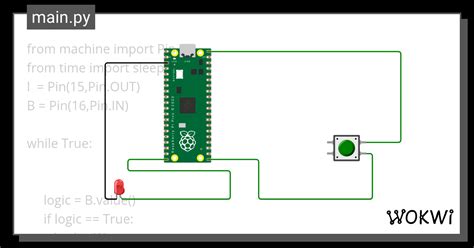Push Button Led Wokwi ESP STM Arduino Simulator Push Button Led Wokwi ESP STM Arduino Simulator