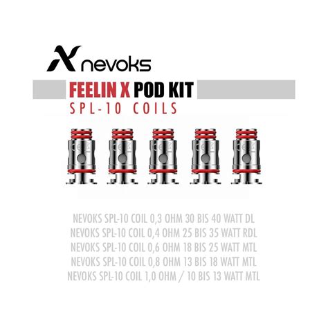 Nevoks Spl 10 Coil Verdampfer Dampftbeidir