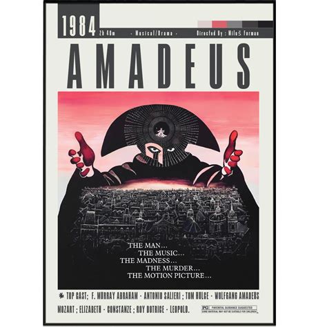 Amadeus Movie Poster 60 Photos Moonagedaydreamfilm