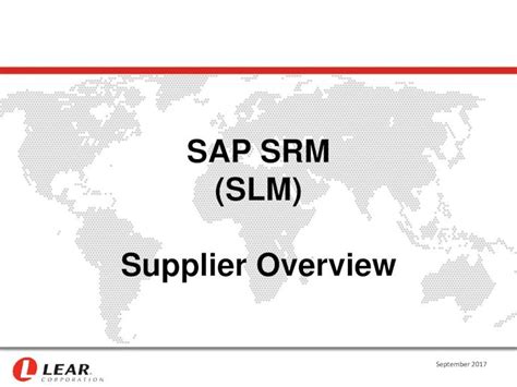 Pdf Sap Srm Slm Supplier Overview Lear Userareaextranetfileslear