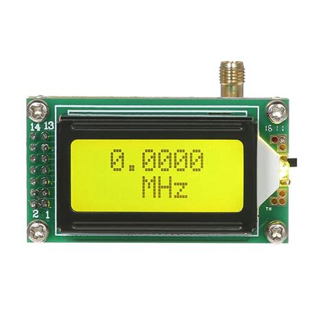 Guyuting Dark Green Pcb Frequency Counter For Lab And Field Signal