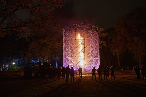 Large Fire Tornado Glow
