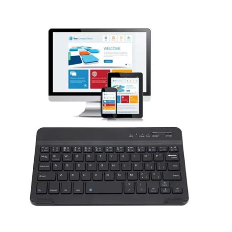Teclado Inalámbrico Para Ipad Samsung Android Tablet