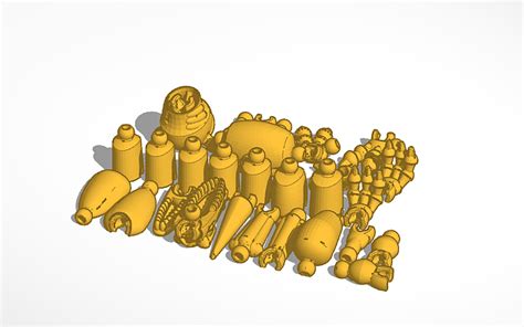 3d Design Dino Tinkercad