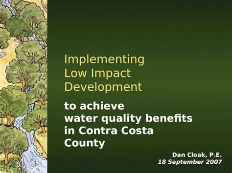 Ppt Implementing Low Impact Development Dokumentips