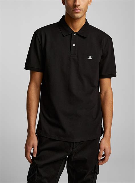 Le Polo Extensible Logo Brodé Cp Company Vêtements C P Company