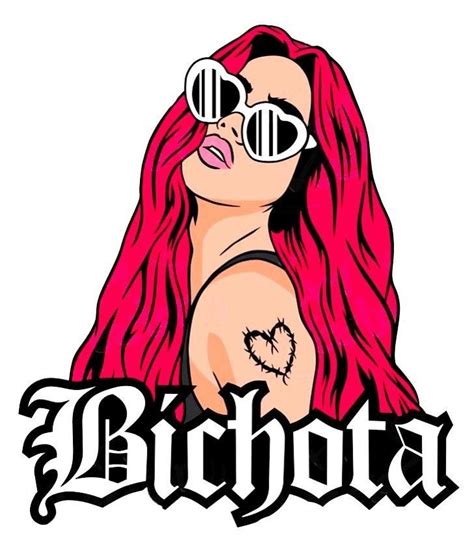 ️bichota ️ Pegatinas Bonitas Chica Del Arte Pop Dibujos Bonitos