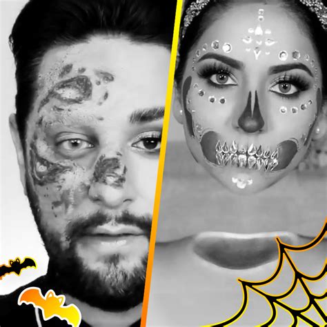 Black And White Makeup Ideas For Halloween