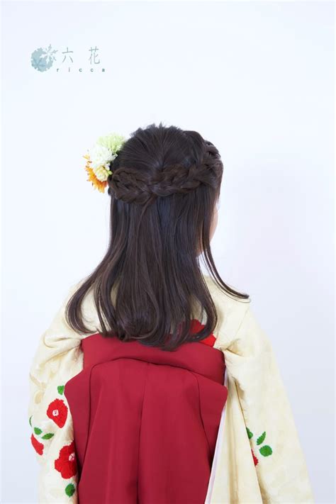 レンタルきもの 卒園式袴コーディネート 幼稚園・保育園 卒業式 髪型 卒業式 髪型 ロング 髪型 ボブ