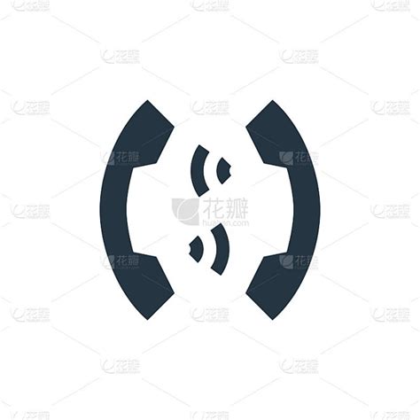 电话图标。字形调用图标为网站设计和移动，应用程序开发，打印。呼叫图标从填充的业务会议集合孤立的白色背图片 其他图片图片素材 花瓣网