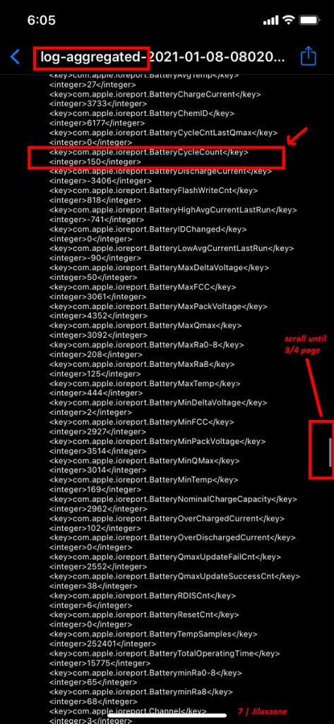 Heres How To Check IPhone Battery Cycle Count JILAXZONE