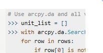 Arcgis Desktop Arcpy Da SearchCursor Ignores Where Clause Parameter Geographic Information