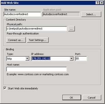 Autodiscover Redirect SRV Record Jaap Wesselius
