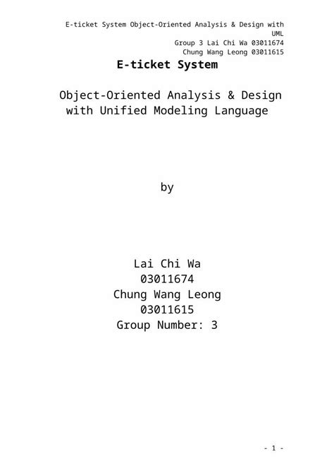 Doc Uml Specification Dokumentips