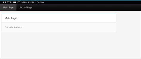 Quick Start · Reactjs Redux Patternfly Library