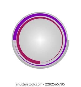 Blank Empty Circle Shape Circle Design Stock Vector Royalty Free Shutterstock