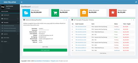 Marketplace Multi Seller Multi Buyer Support Reseller System Dengan