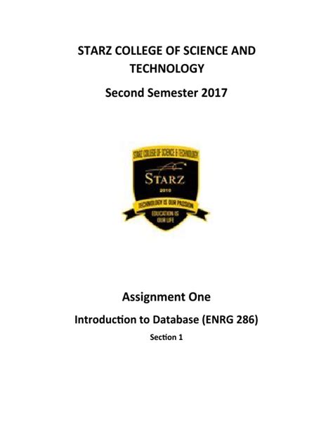 Database Assignment Pdf Relational Database Relational Model