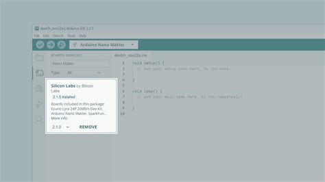 Installing The Silicon Labs Core In The Arduino Ide