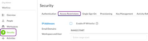 How To Add Modify And Manage The IP Restrictions List Support Center