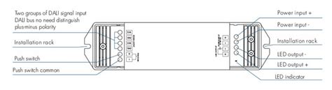 DALI Dimmer LED Driver Push Dim Tiras Led