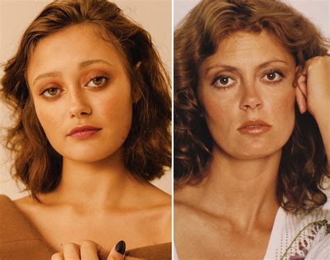 Ella Purnell Looks Like Young Susan Sarandon Rtotallylookslike