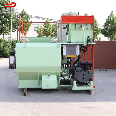 China Landscaping Hydroseeder Spray Lawn Hydroseeding Machine Wodetec