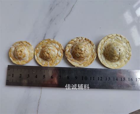 跨境手工编织小草帽 迷你公仔小黄鸭帽子工艺装饰瓶子配饰4 25cm 阿里巴巴