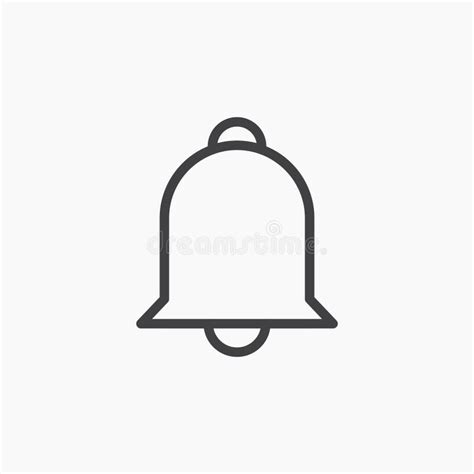 Notification Vecor Icon Set Stock Vector Illustration Of Mute Black 340476629