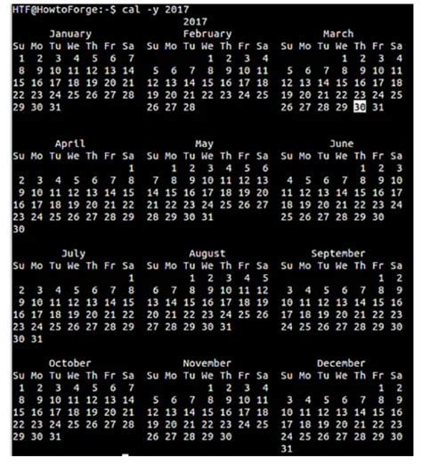 Command How To Show Calendar In Shell Scripting In 2 Columns Only
